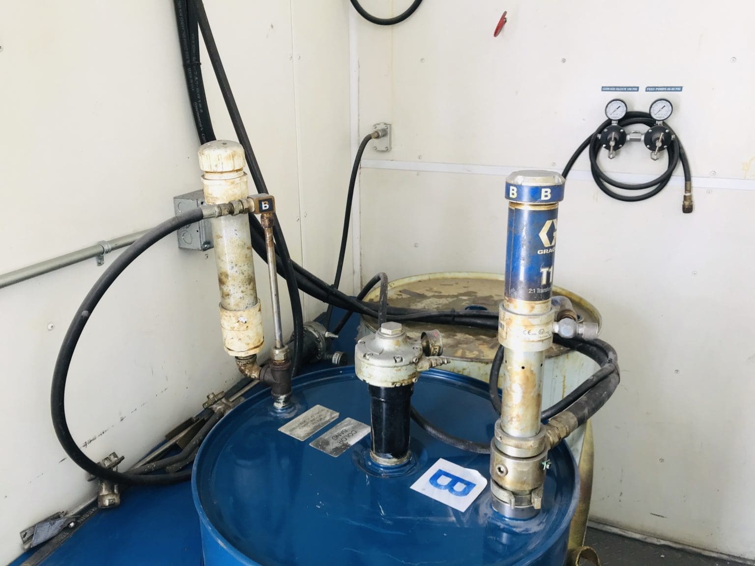 USED E-XP2 Mobile Spray Rig, 300' Hose, 45KW Diesel Generator, 7.5HP ...