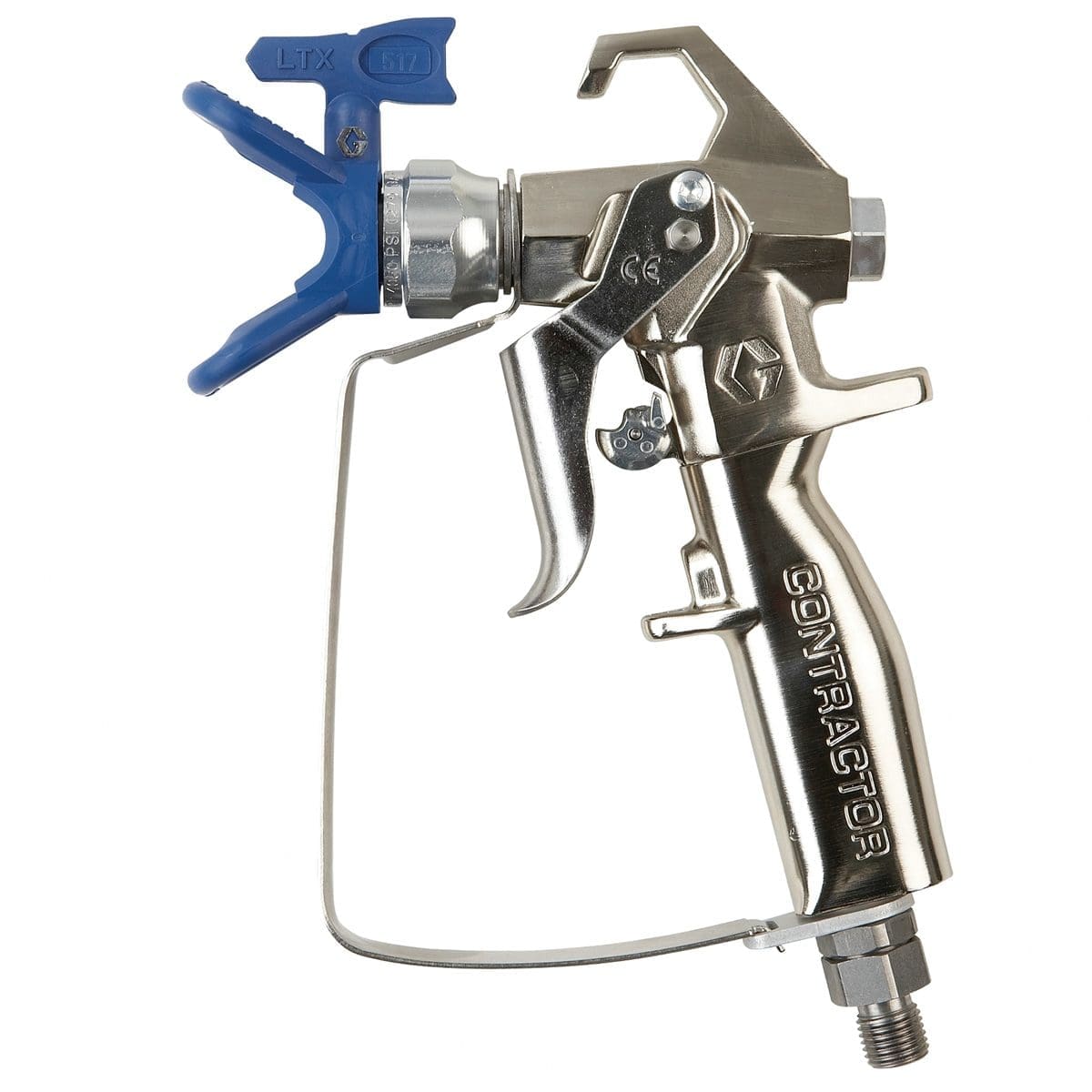Graco 288420 Contractor Gun, 2 Finger Trigger w/RAC X 517 Tip & Guard ...