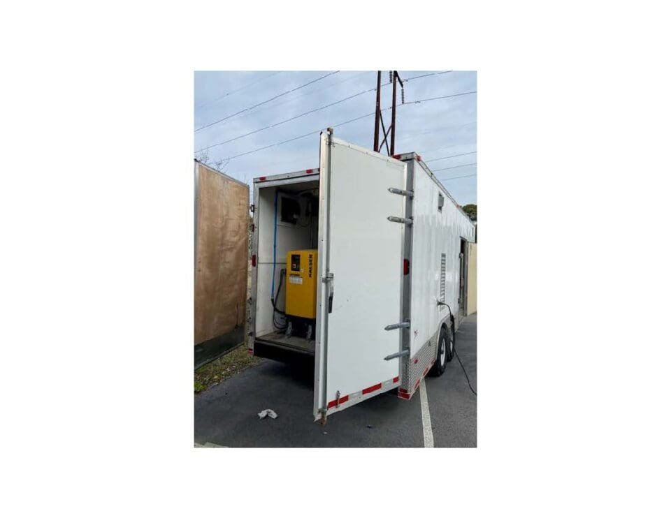 Used E-XP2 Sprayfoam/Polyurea Rig,28' Gooseneck Trailer, (2) T1 ...