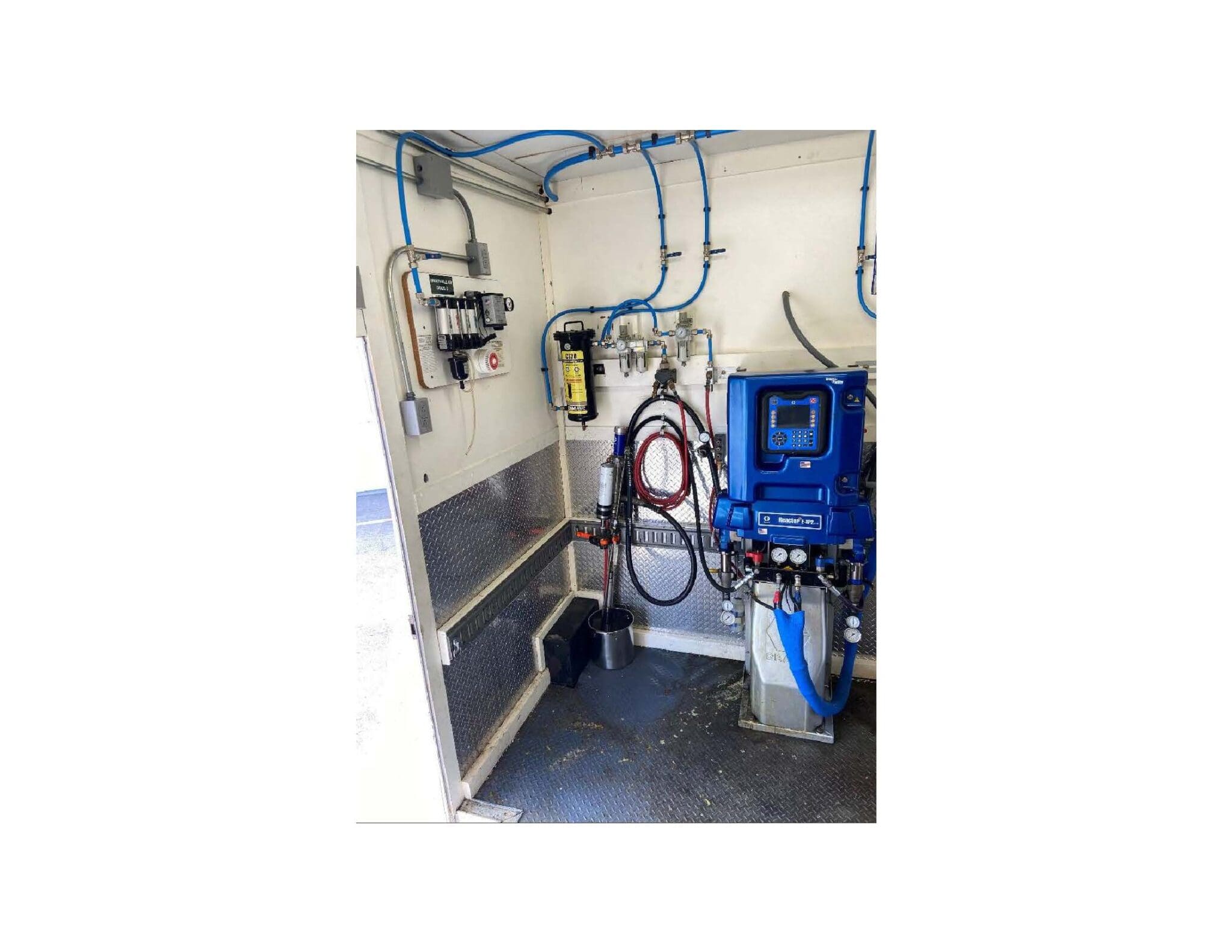 Used E-XP2 Sprayfoam/Polyurea Rig,28' Gooseneck Trailer, (2) T1 ...