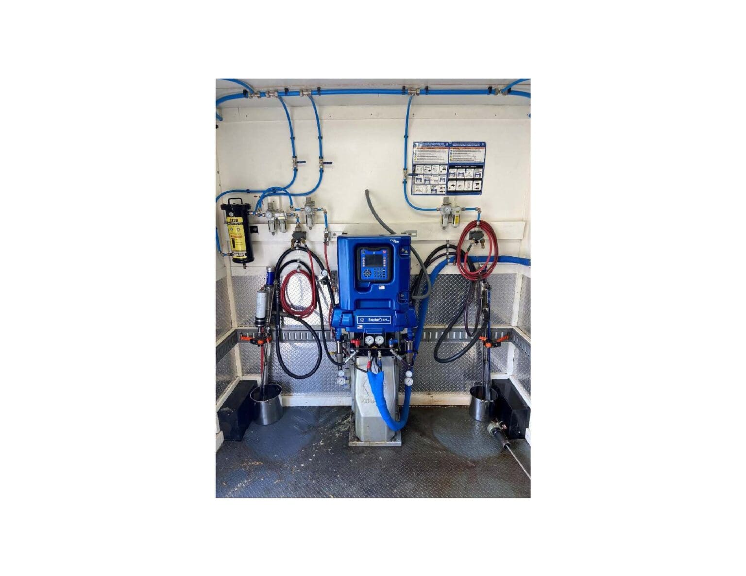 Used E-XP2 Sprayfoam/Polyurea Rig,28' Gooseneck Trailer, (2) T1 ...