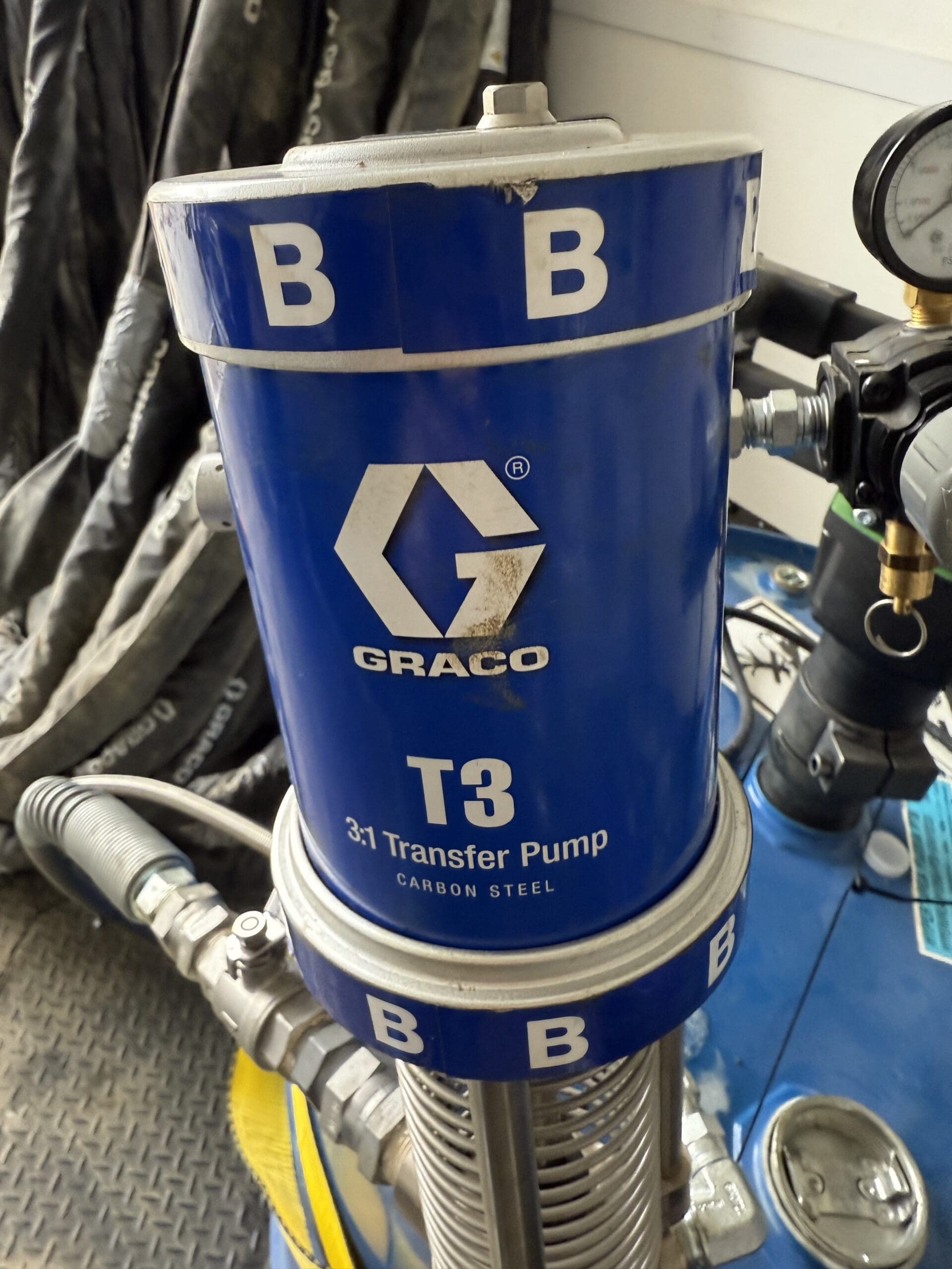 Used H-XP3 Spray Foam and Coatings Rig, 20' Trailer, (2) T3 Transfer ...