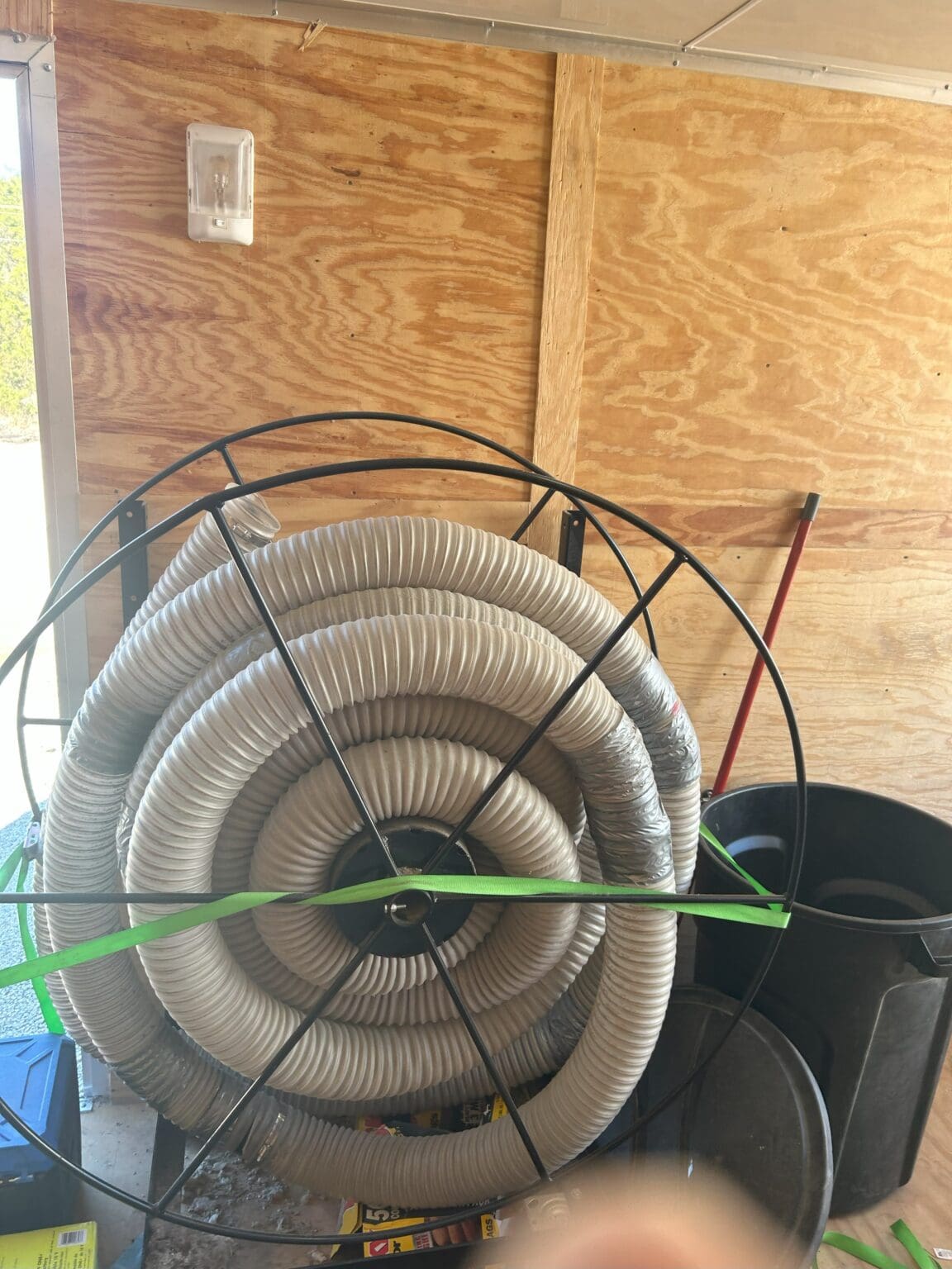 Used Fiber Blowing Rig, Cool Machines CM1500, 150' Hose, Insulation ...