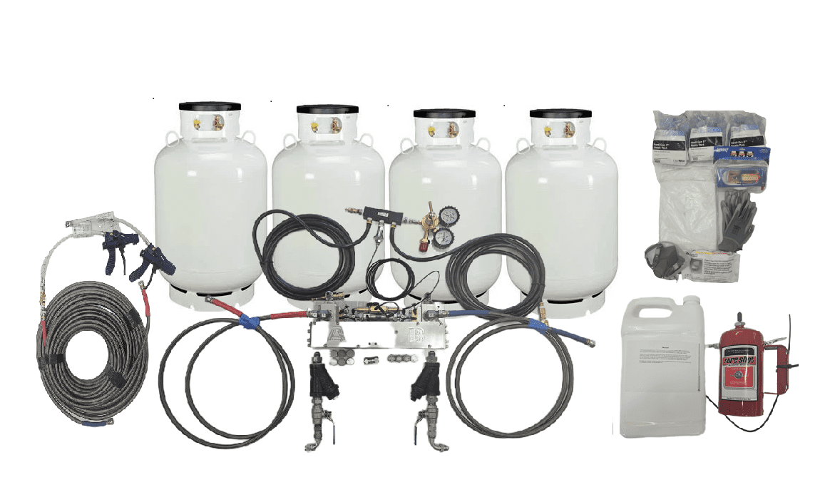 SFS PRO Bulk DIY Closed Cell Spray Foam Kit- Choose Any Size