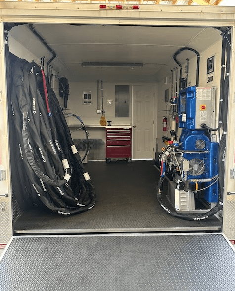 Protective Coating Rig – ProPAK XD4D 20' H-XP3 Diesel Setup