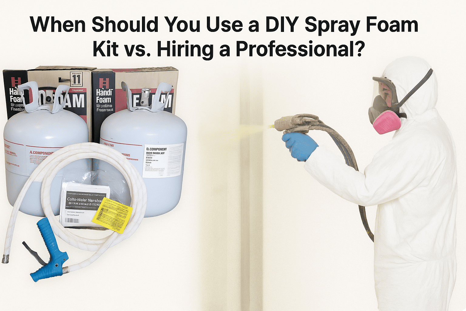 DIY Spray Foam Kit vs Professional | Spray Foam Systems