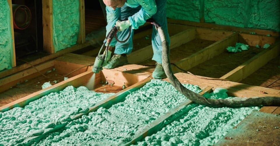 A Look at Abnormal Foam Insulation Colors and What They Mean