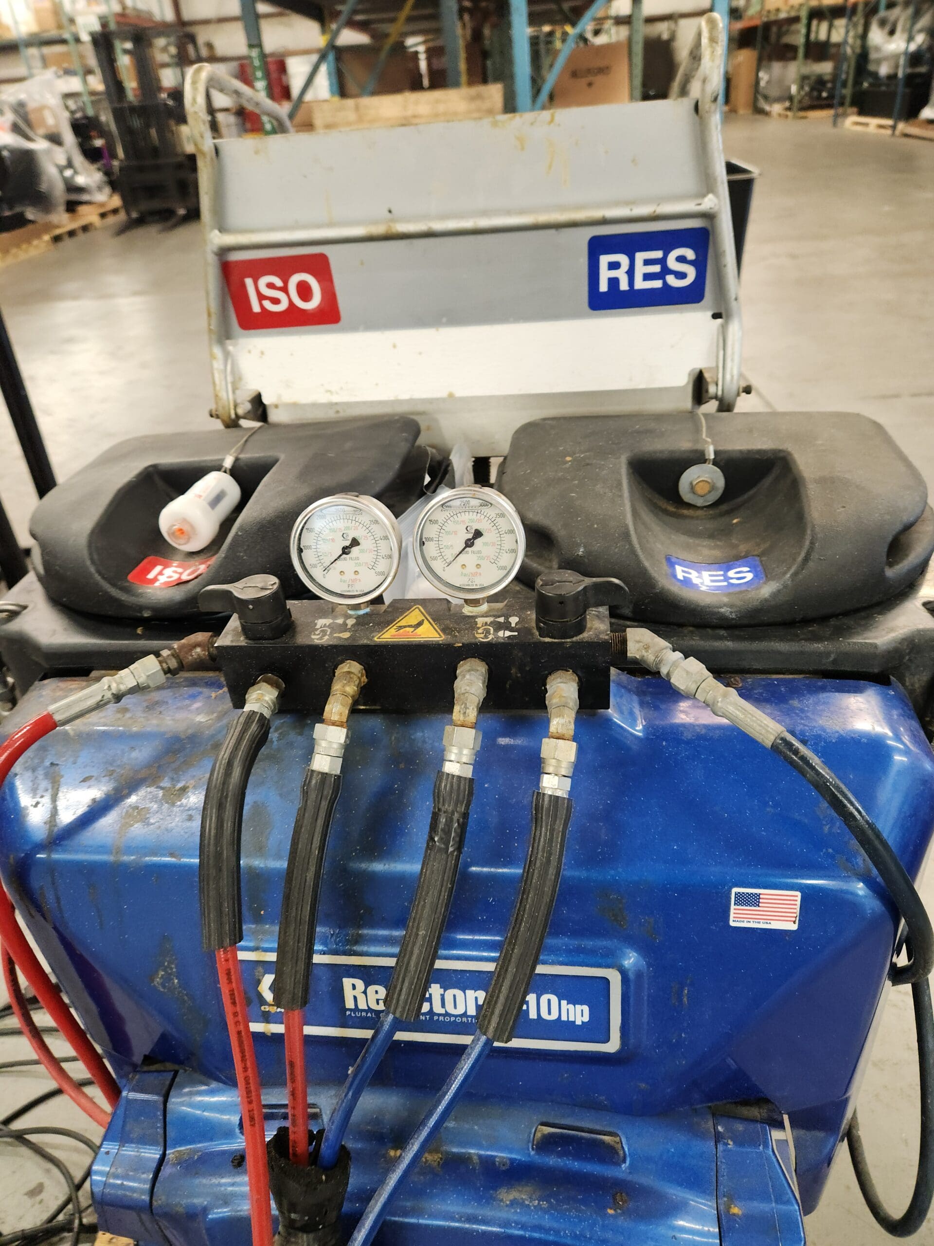 Used Graco 24R900 230 V Reactor E-10HP Sprayer - Spray Foam Systems