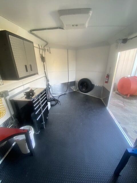 20' Equipment-Ready Spray Foam Trailer, Brand New, 3-Phase Electric ...