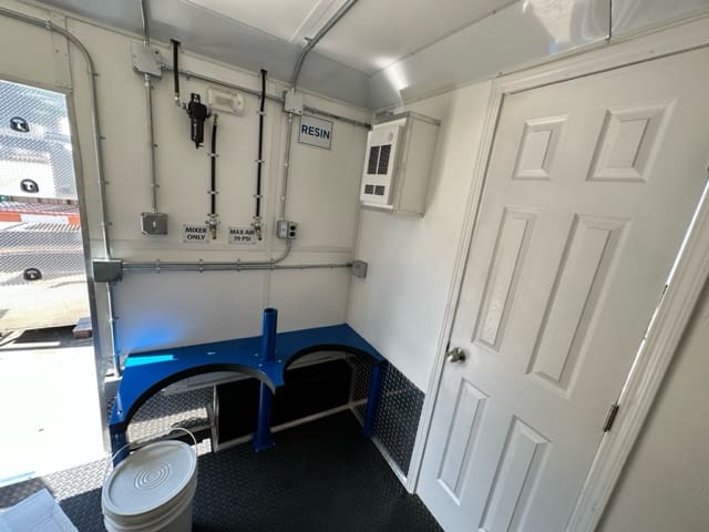 16' Equipment-Ready Spray Foam Trailer, Brand New, 3-Phase Electric ...