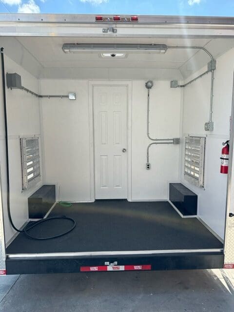 16' Equipment-Ready Spray Foam Trailer, Brand New, 3-Phase Electric ...