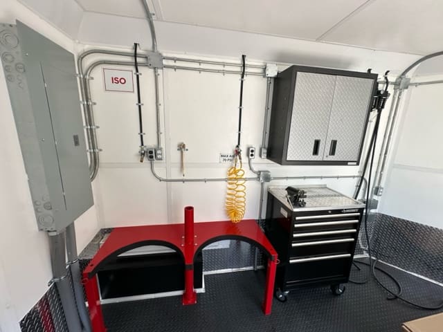 16' Equipment-Ready Spray Foam Trailer, Brand New, 3-Phase Electric ...