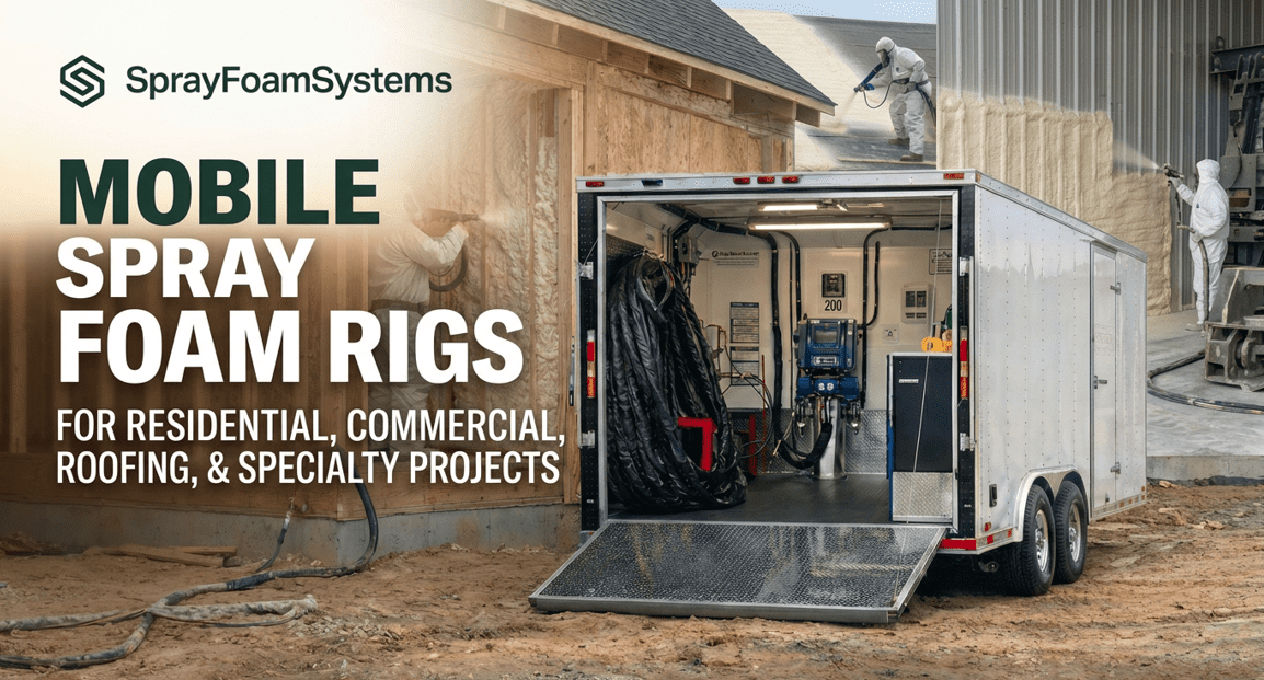 Applications for Mobile Spray Foam Rigs