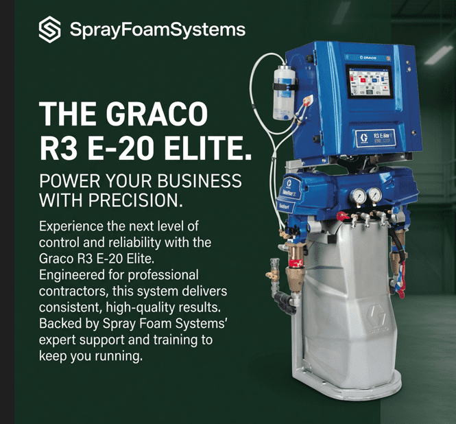 Graco R3 E-20 Elite Spray Foam Insulation Machine Overview